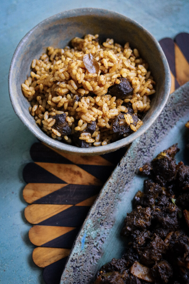 Kerala Beef Ularthiyathu (Beef Fry) - The Familiar Kitchen
