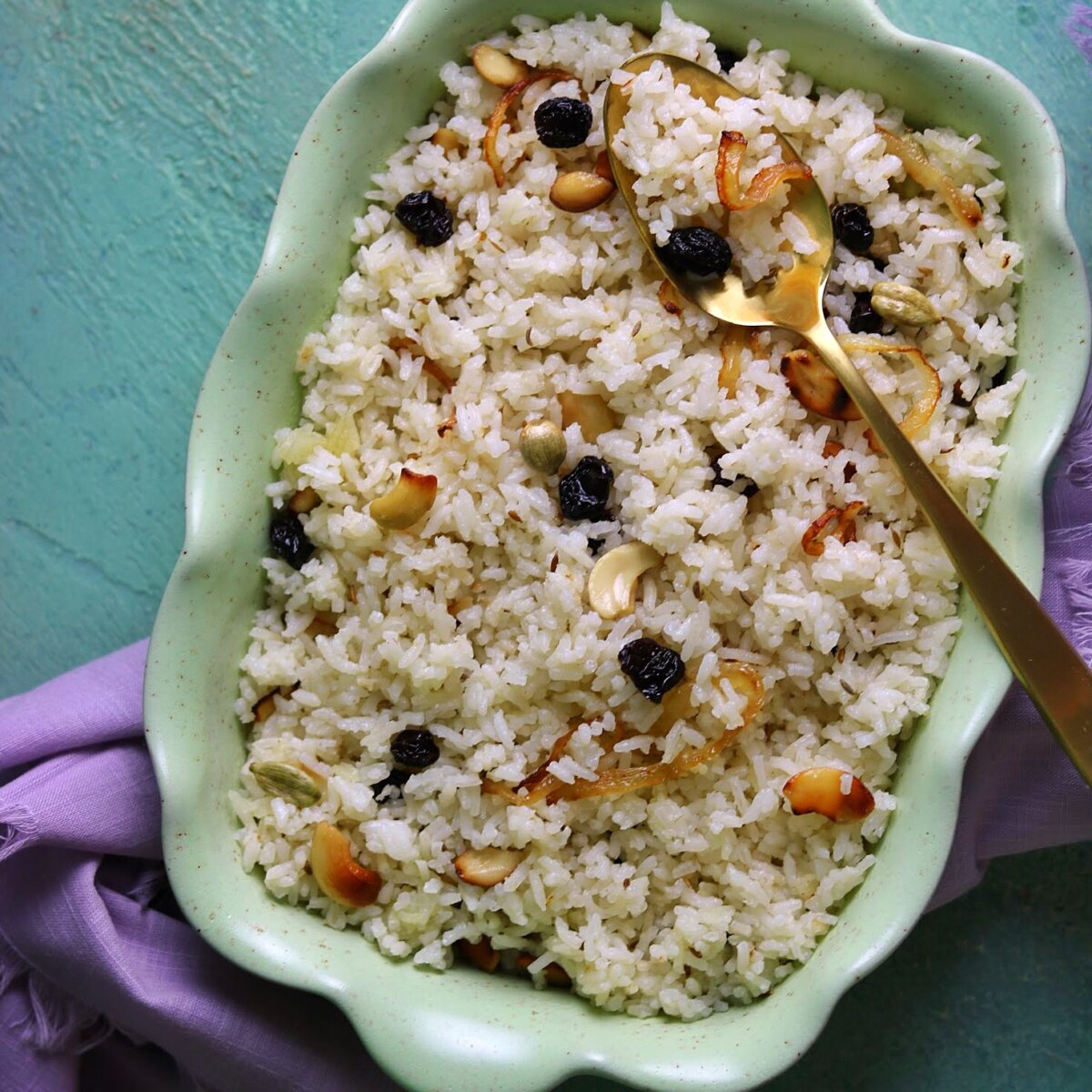 Kerala Fried Rice - The Familiar Kitchen