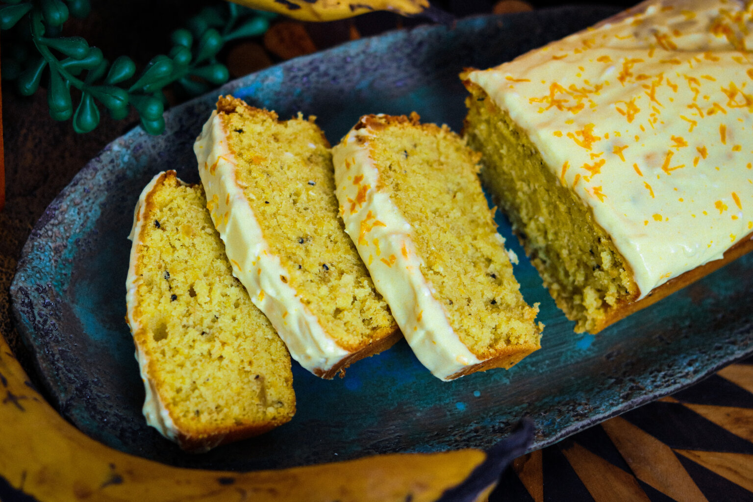 Ethakka Appam Pound Cake - The Familiar Kitchen